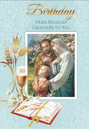 Birthday Mass Card – Holy Cross Catholic Bookshop