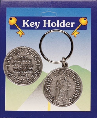 Saint Christopher Keychain – Holy Cross Catholic Bookshop