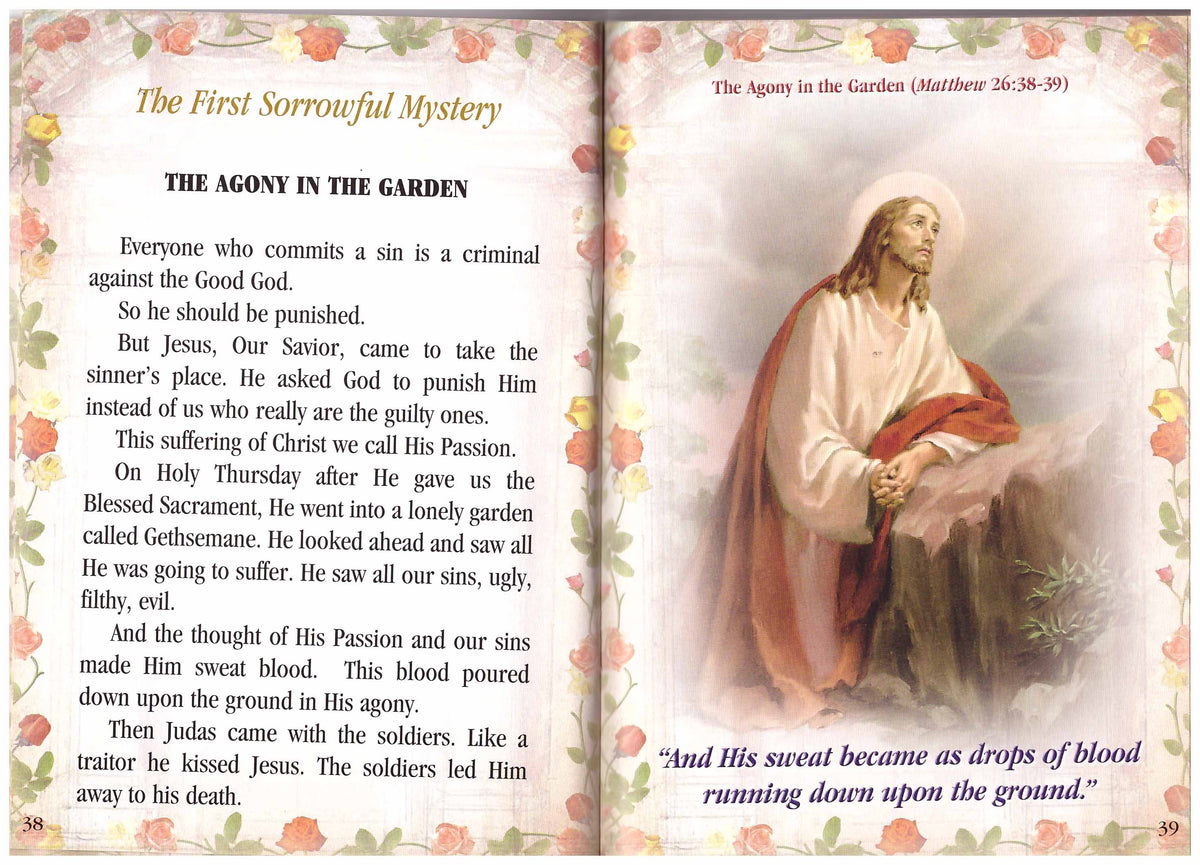 The Rosary: Roses of Prayer for the Queen of Heaven (Large Print ...